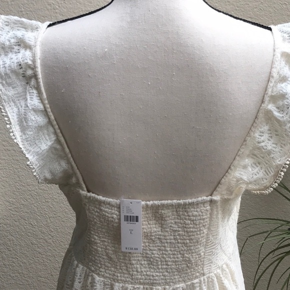 Anthropologie | Dresses | Anthropologie Maeve Brand Crochet Tiered Midi ...